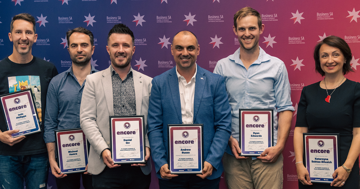 Encore Celebration, the South Australian Business Chamber, Wednesday 22 ...
