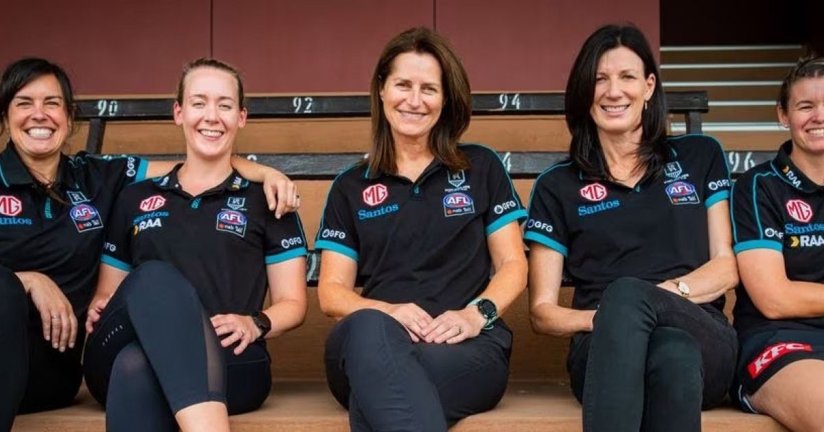 Port Adelaide celebrates female growth at Alberton | The South ...